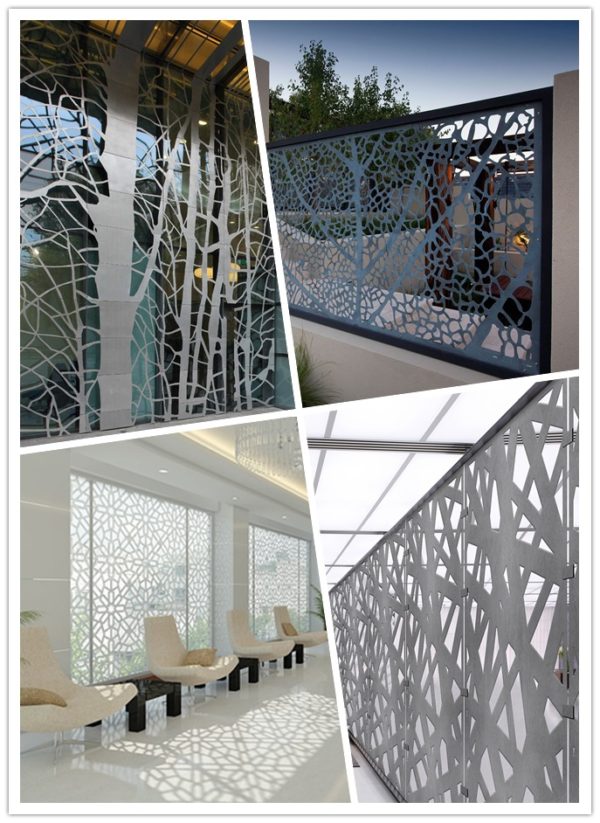 Aluminum screen panel | Mashrabiyya| decorative room divider screen